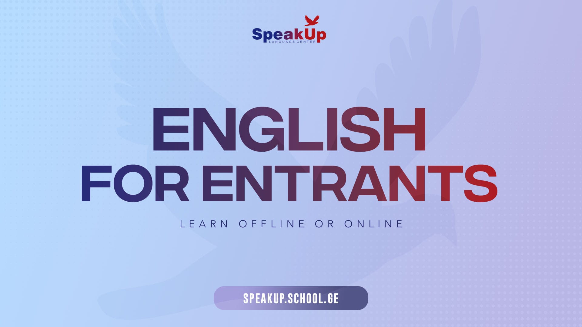 English For Entrants | SpeakUp - Language Center